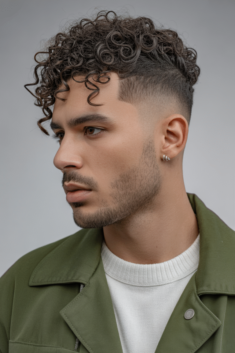 20 Curly Hair Taper Fade Styles for a Sharp, Textured Look